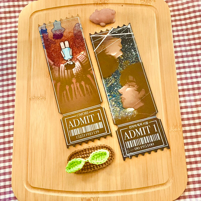 【No Restock!】 ★ OMORI & ORV — Glitter Tickets ☆ | Shopee Malaysia