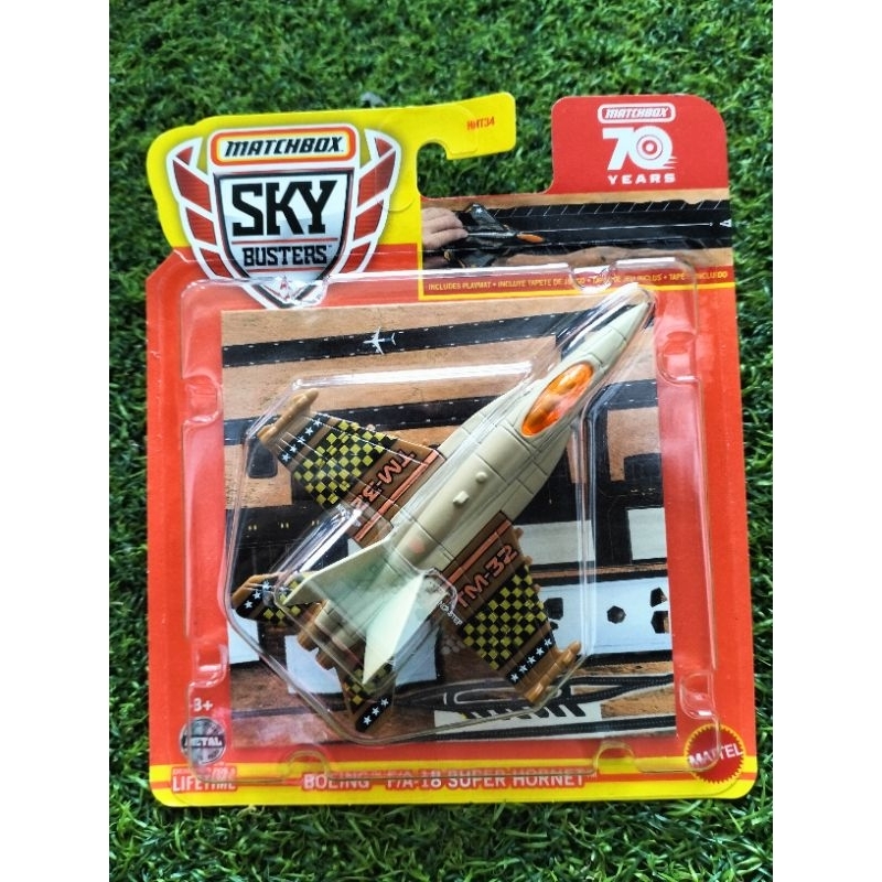 MATCHBOX 2020-2023 BOEING F/A-18 SUPER HORNET MBX SKY BUSTERS 4/08 ASST ...