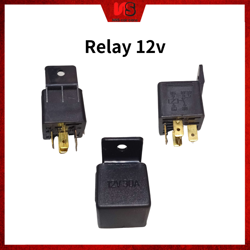 Relay 5 pin 30A Relay Horn Relay Headlamp Relay 12V Aircond Relay Fan ...