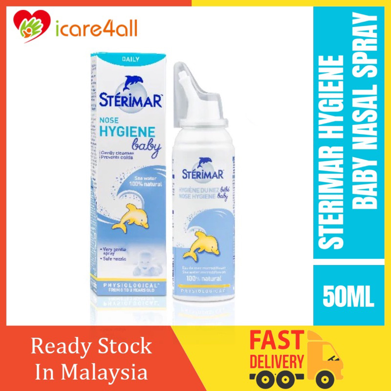 Sterimar Baby Nasal Spray Nose Hygiene 50ml 100ml | Newborn–3 Years ...