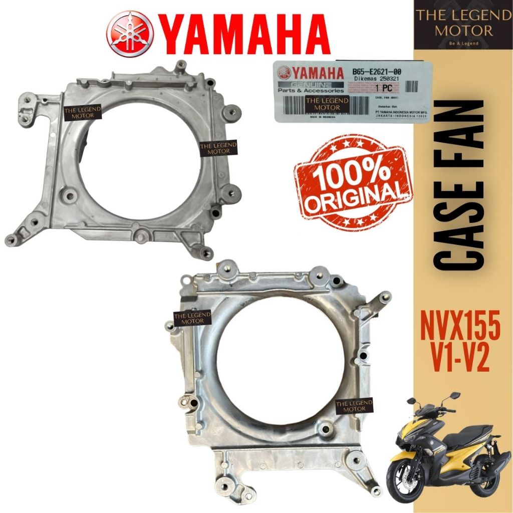 NVX155 V1 V2 AEROX NVX 155 Case Fan 1 RH Cover Alloy Crankcase Magnet ...