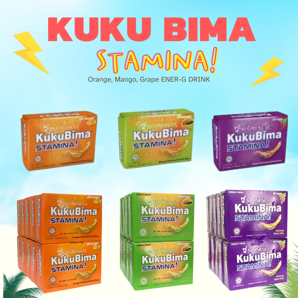 [HALAL] Kukubima Stamina Energy Drink with Ginseng Royal Jelly Drink ...