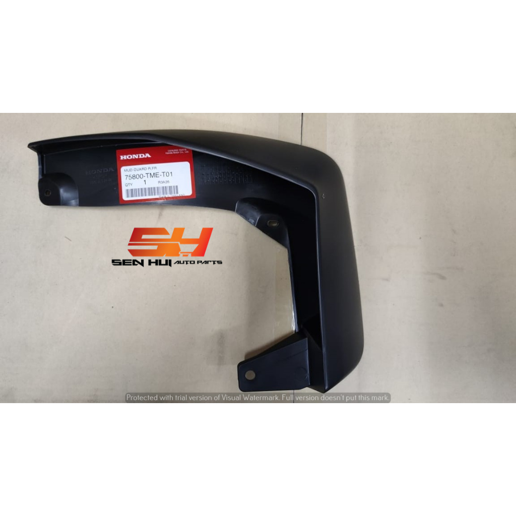 Honda MUDFLAP F/RH 75800-TME-T01 Genuine Part | Shopee Malaysia
