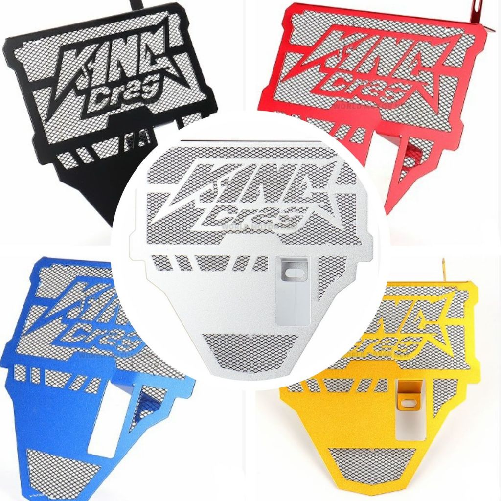 KING DRAG YAMAHA R15 V3 RADIATOR COVER GUARD RADIATOR COOLANT NET COVER ...