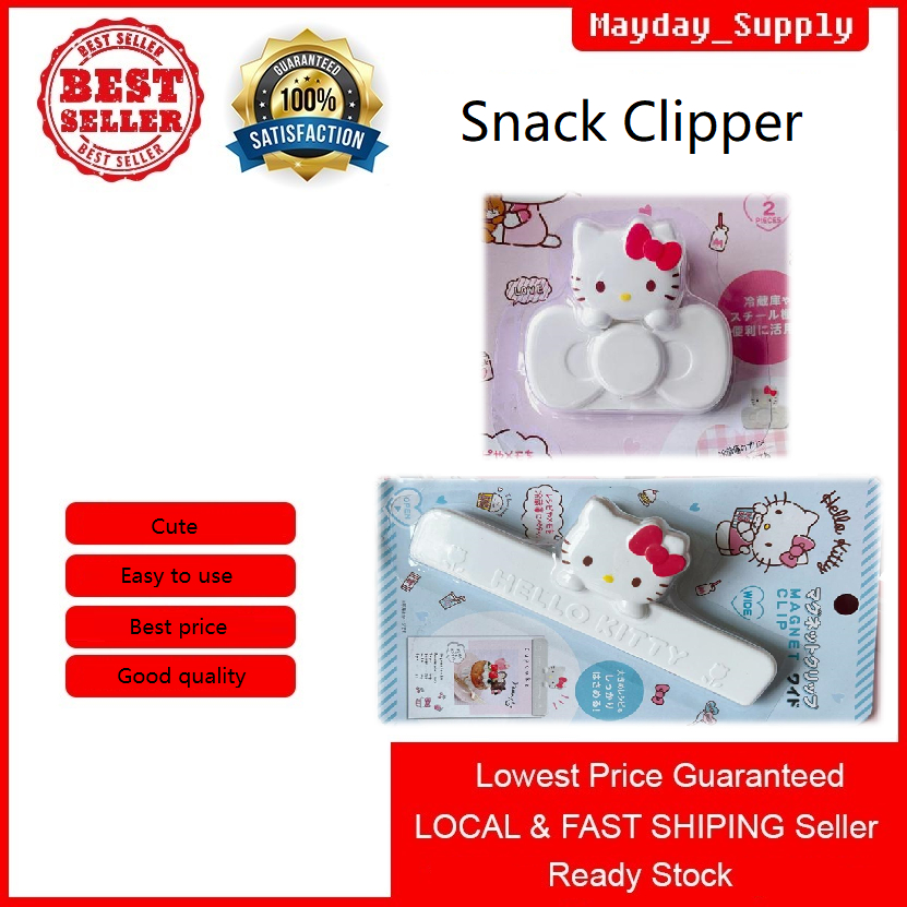 READY STOCK Hello Kitty Snack Clipper Plastic Bag Clipper | Shopee Malaysia