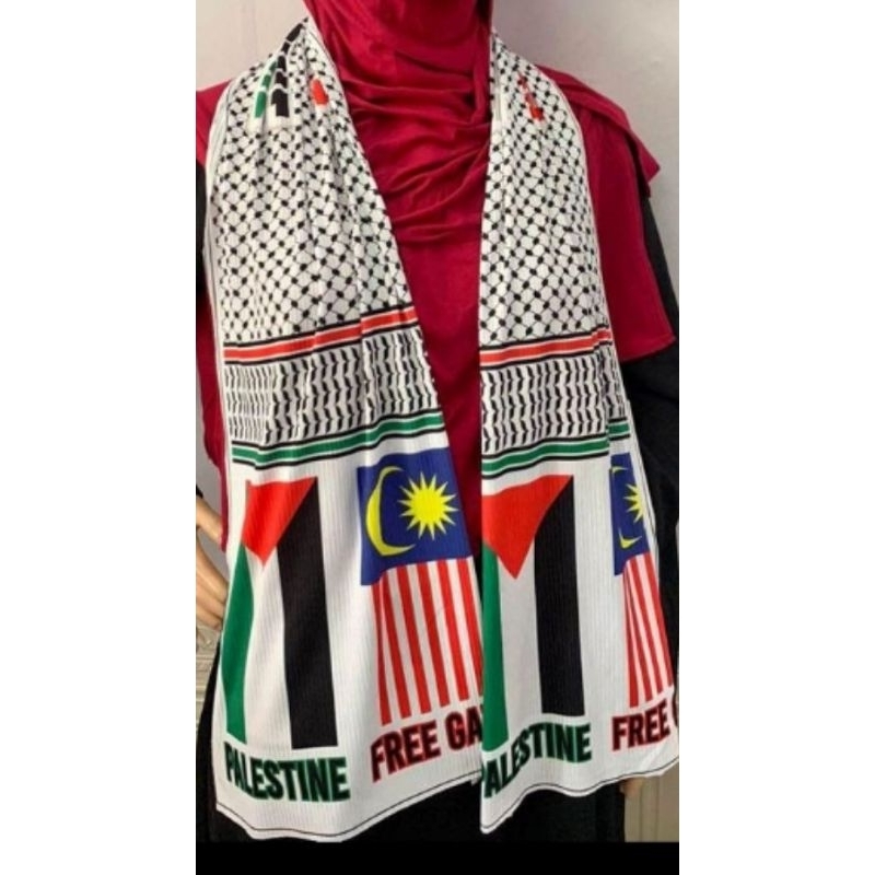 ReadyStock Mafla Palestine Keffiyeh Palestine Flag Palestine Collection ...