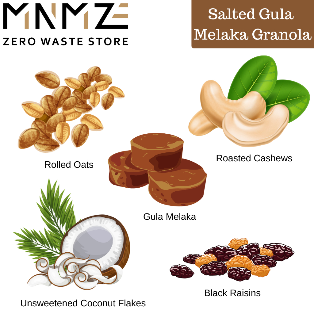 Salted Gula Melaka Granola 200g 500g | Shopee Malaysia
