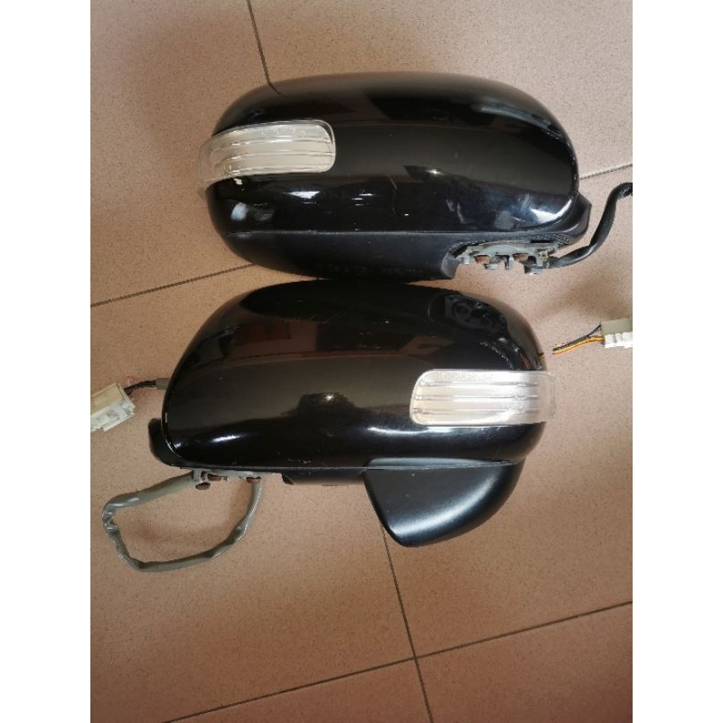 TOYOTA VIOS NCP93 SIDE MIRROR WITH SPOT MIRROR & LED LIGHT | Shopee ...