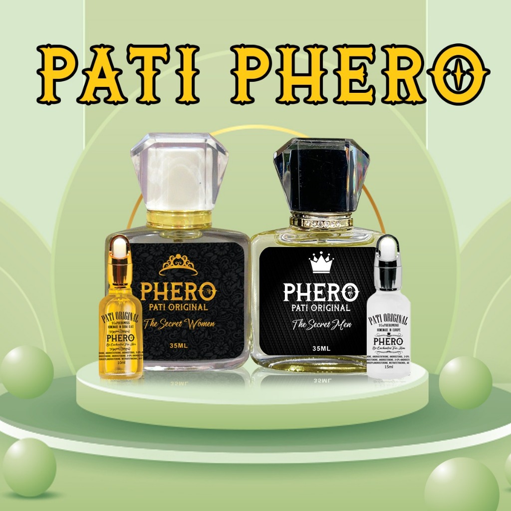 PATI ORIGINAL PHERO PERFUME WOMEN & MEN MINYAK WANGI PEREMPUAN LELAKI ...