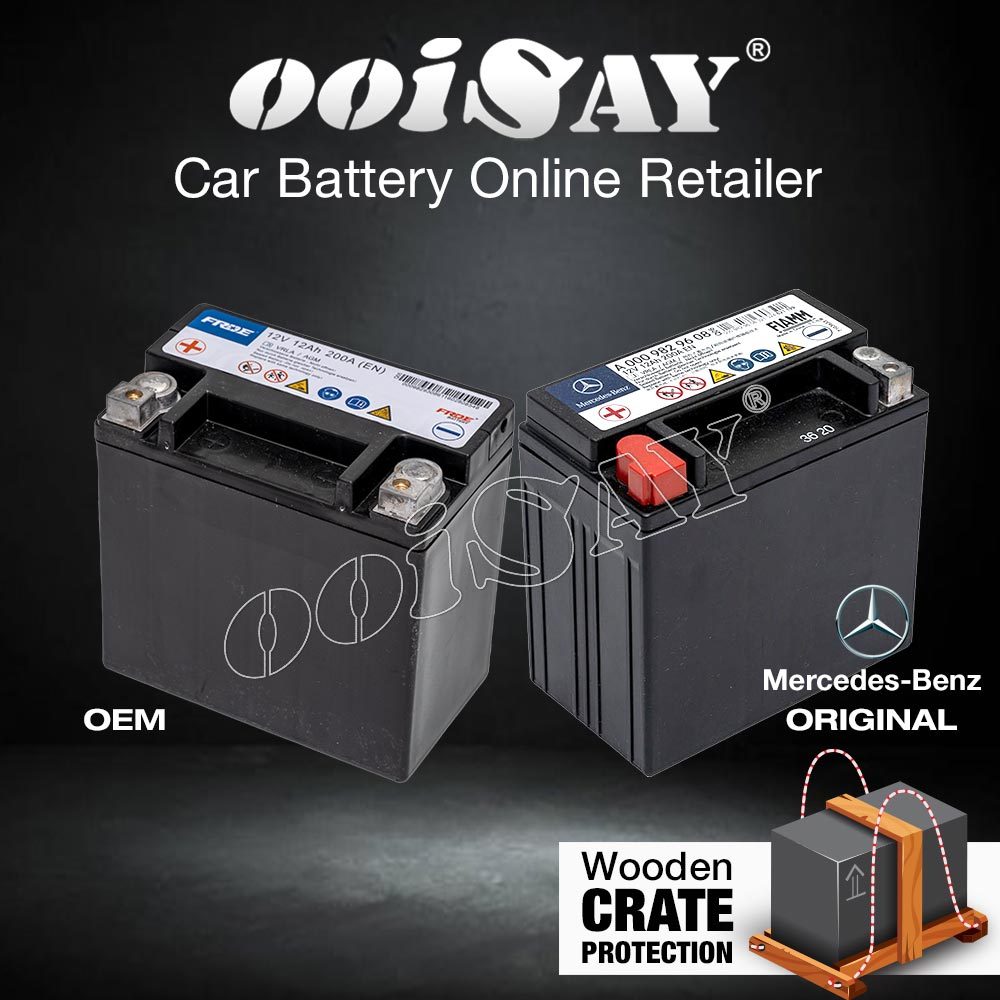 FRDE - MERCEDES BENZ - AUX14 (AGM) - Auxiliary Battery - A0009829308 ...