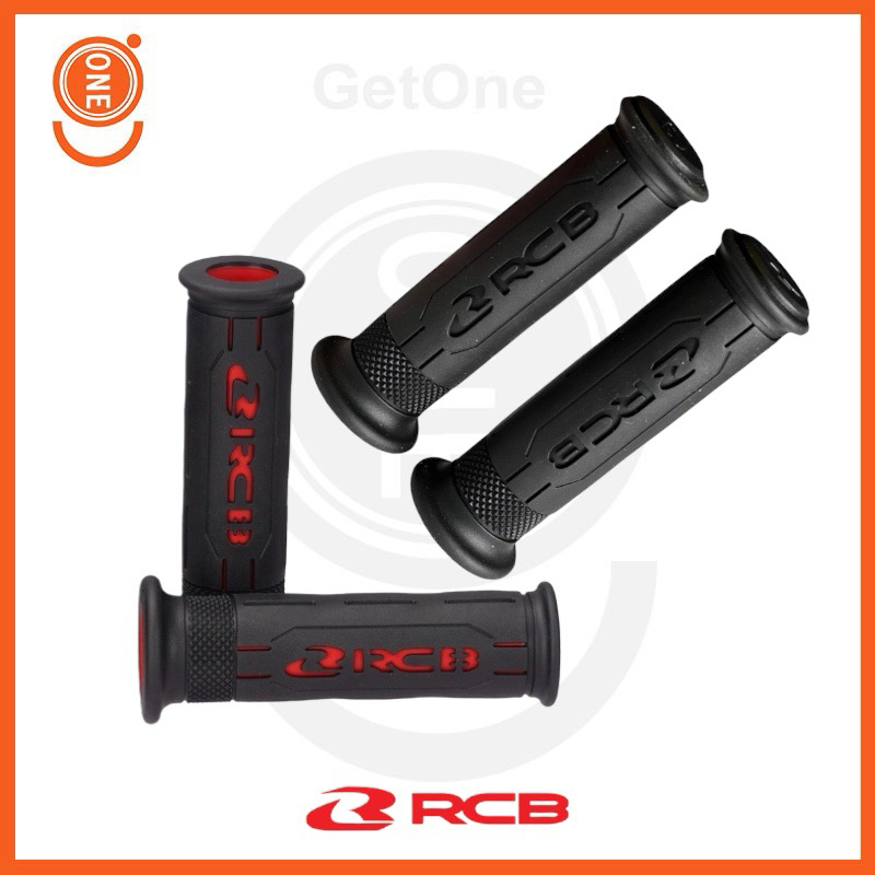 RCB RUBBER HANDLE GRIP 77 HG77 UNIVERSAL HANDLE GRIP RED LINE BLACK ...