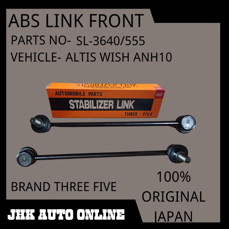 SL-3640 ABS LINK FRONT ALTIS ANH10 WISH ACM20R 100% NEW ORIGINAL SANKEI ...