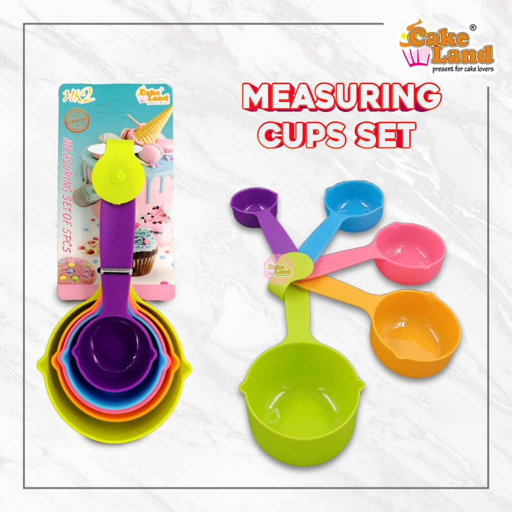 THE BAKER Measuring Cups (5pcs) | Shopee Malaysia