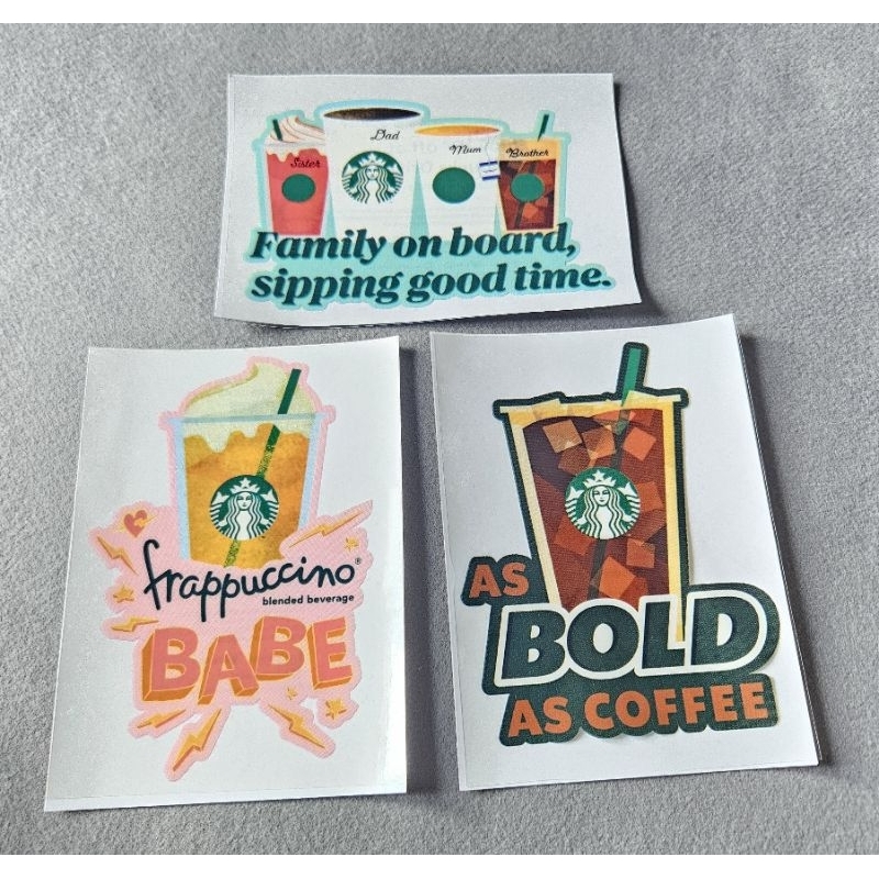 Starbucks Drive Thru Stickers | Shopee Malaysia