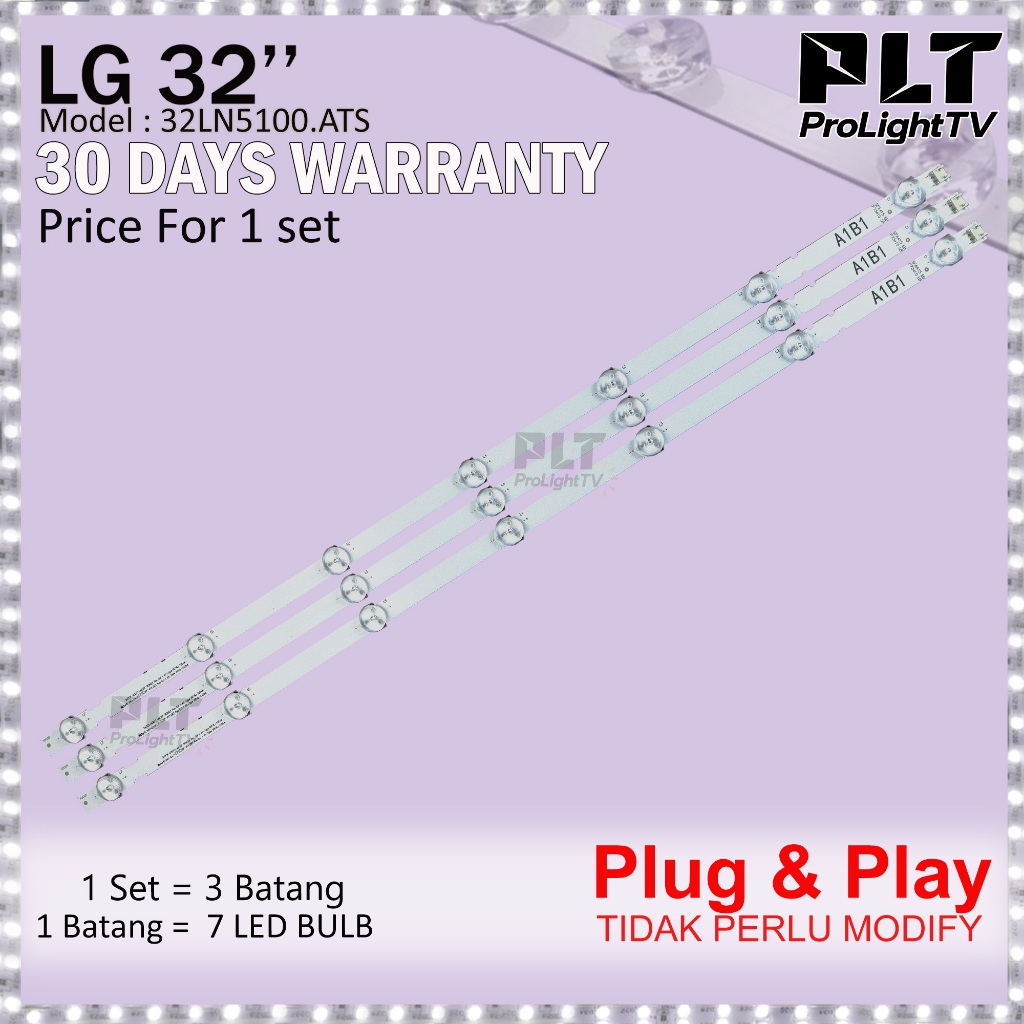 LG 32" INCH 32LN5100.ATS LED TV BACKLIGHT LG 32" ( LAMPU TV ) LAMPU LED TV | Shopee Malaysia