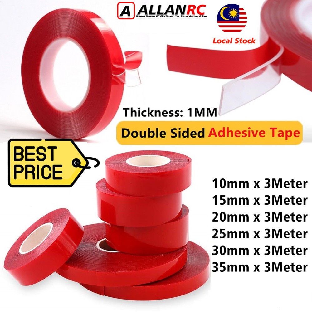 Waterproof Heavy Duty Strong Double Sided Tape Self Adhesive Acrylic ...