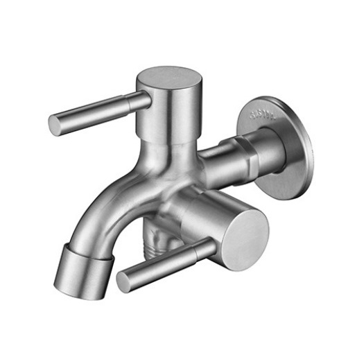 (Clear Stock) SUS304 STAINLESS STEEL KITCHEN & BATHROOM DOUBLE TAP ...