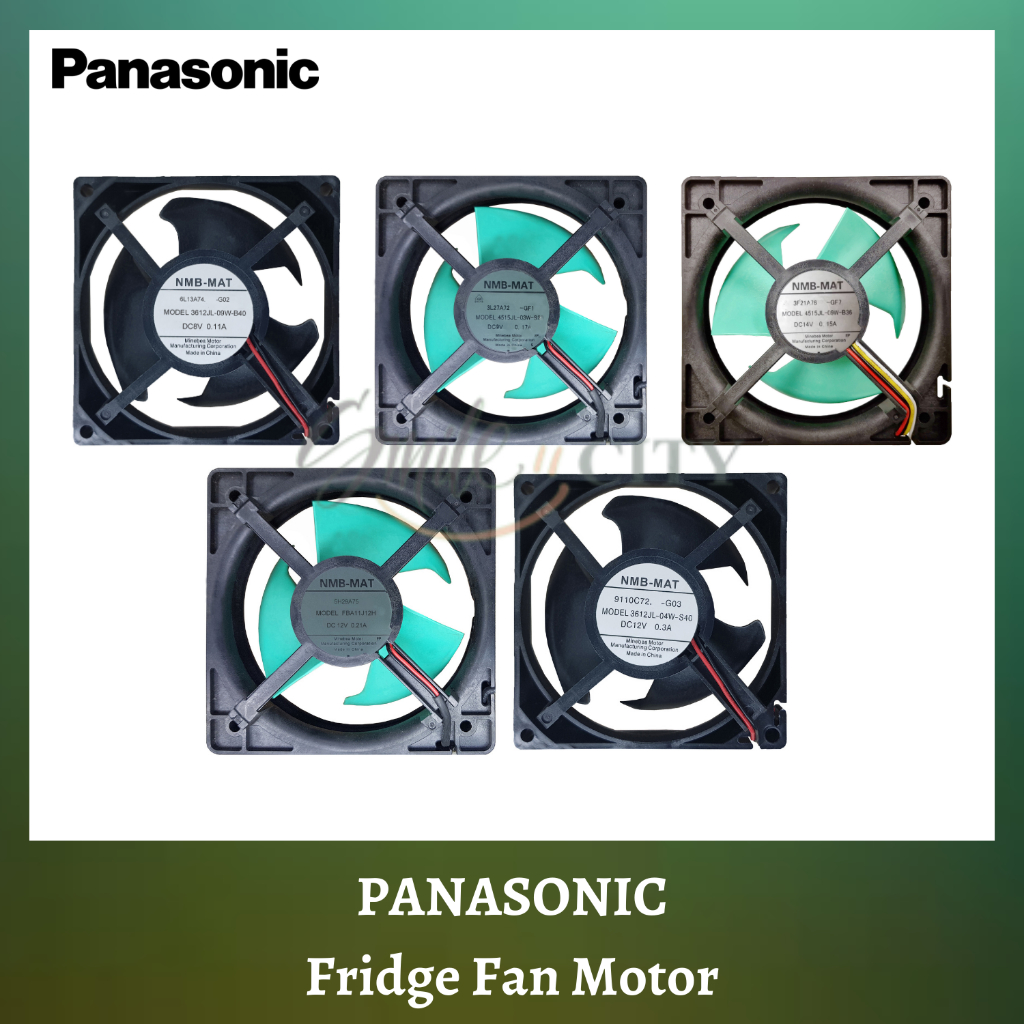 [𝐑𝐄𝐀𝐃𝐘 𝐒𝐓𝐎𝐂𝐊] PANASONIC Refrigerator Fan Motor 4515JL-03W-S20 3612JL ...