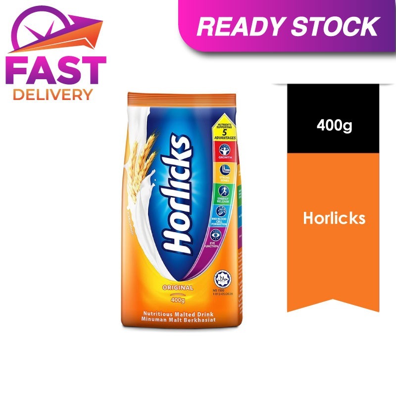 Horlicks Original Nutritious Malted Drink (400g) | Shopee Malaysia
