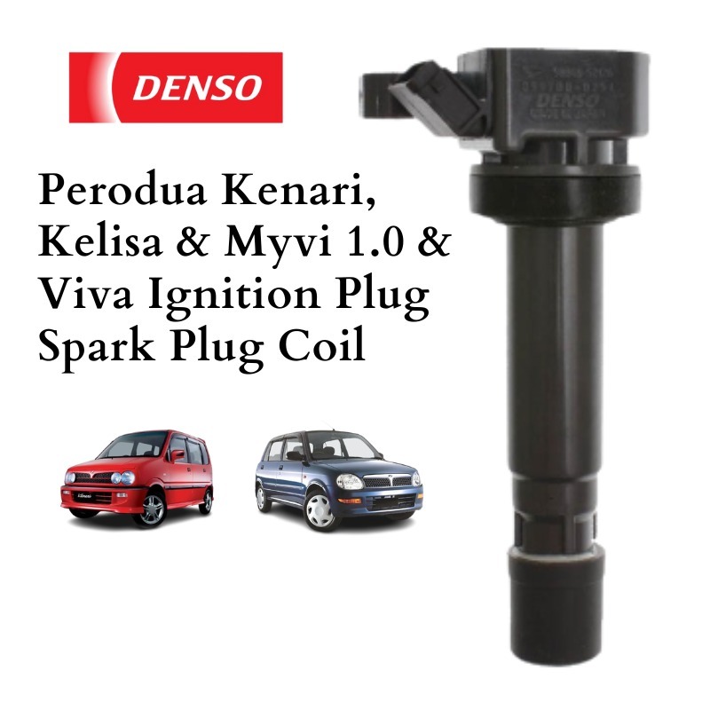 Perodua Kenari, Kelisa & Myvi 1.0 & Viva Ignition Plug Spark Plug Coil (90048-52126) | Shopee ...
