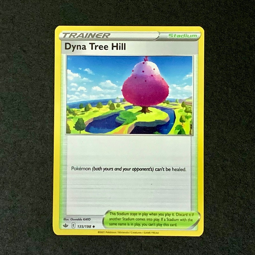 Pokemon TCG Dyna Tree Hill [135/198] Uncommon | Stadium | Chiling Reign ...
