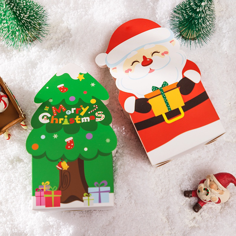 Christmas Tree & Santa Candies / Gift Boxes 4Pcs | Shopee Malaysia