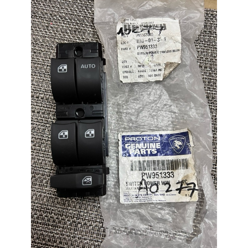 Original Proton PREVE SUPRIMA POWER WINDOW SWITCH -PW951333 | Shopee ...