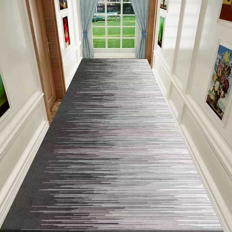 Luxury Elegance Modern Style Hallway Runner Floor Mats Karpet Velvet ...