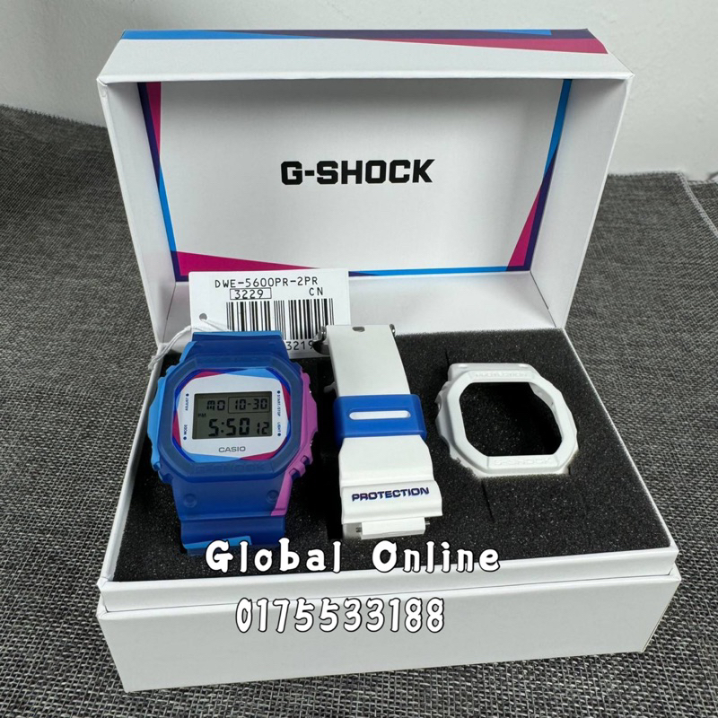 100% ORIGINAL CASIO G-SHOCK DWE-5600PR-2DR / DWE-5600PR-2D / DWE-5600PR-2 / DWE-5600PR / DWE ...
