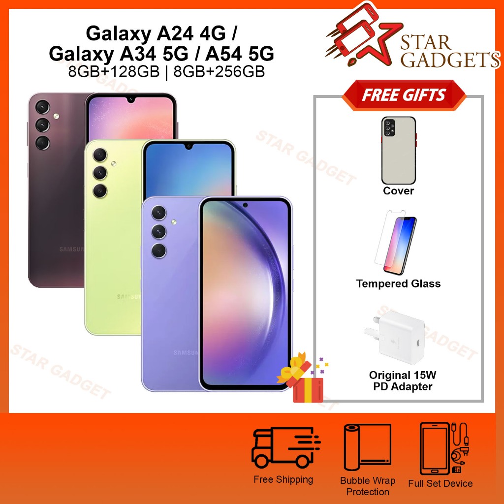 Samsung Galaxy A24 4G / A34 5G / A54 5G | 8GB+128GB /8GB+256GB ...