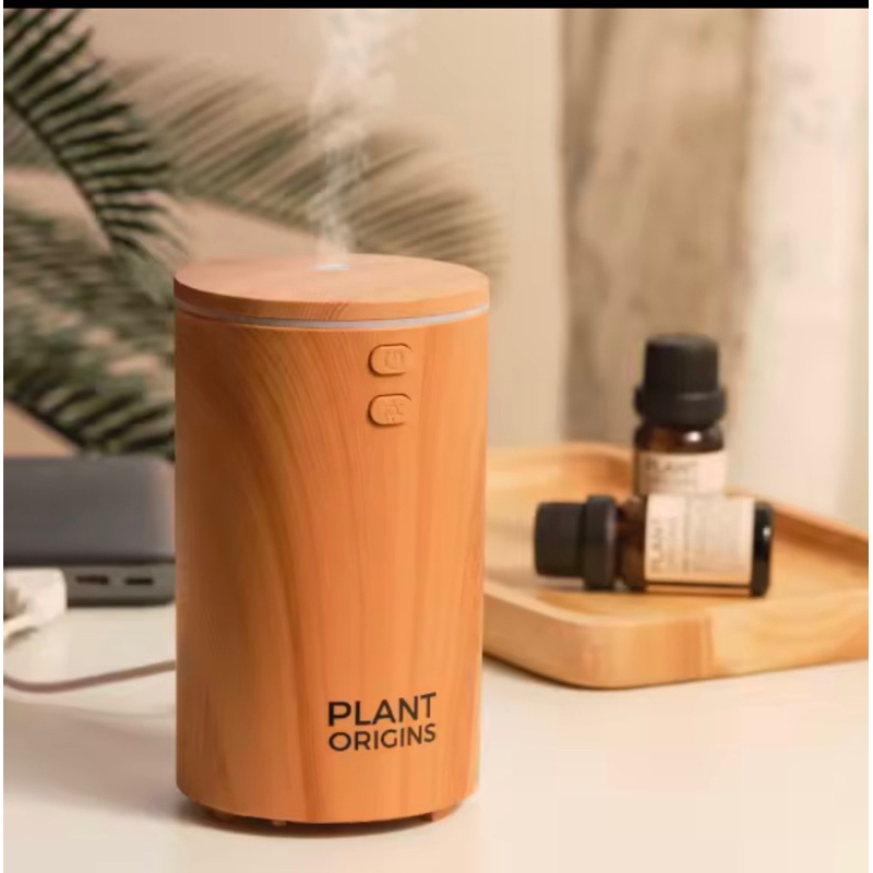 Plant Origins Aromatherapy Wooden Portable Diffuser (100ml) | Shopee ...