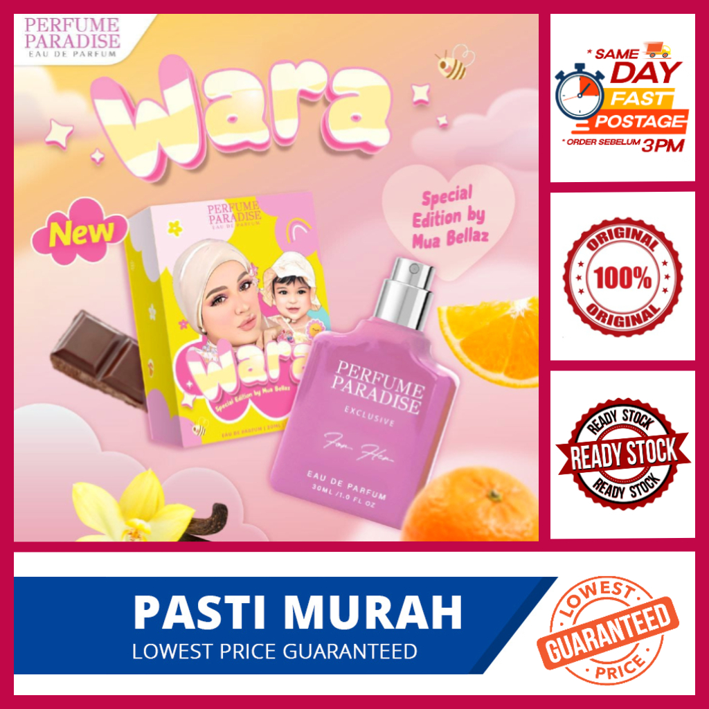 Perfume Paradise X Wara MUA Bellaz Special Edition / EDP Inspired Fragrances Her Women Unisex ...