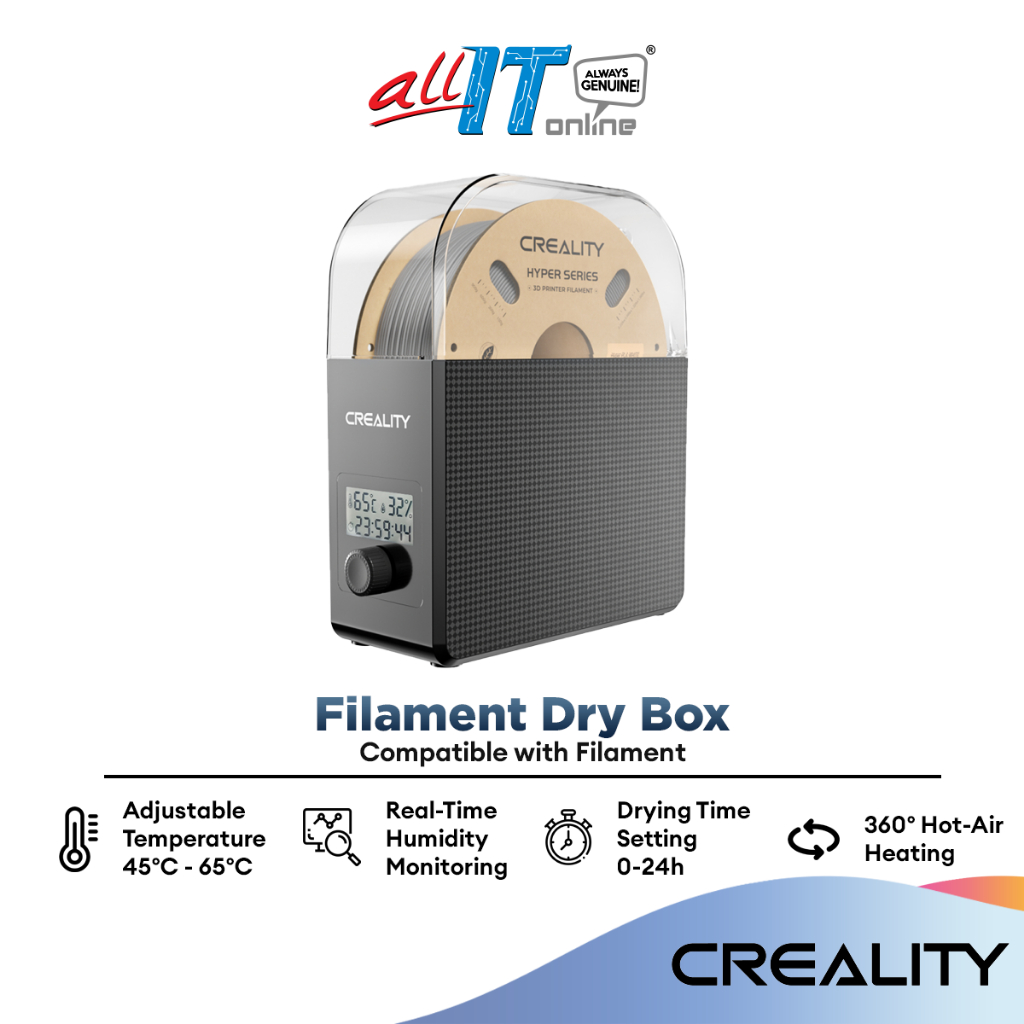 Creality Filament Dry Box 2.0 | Adjustable Temperature | Humidity ...
