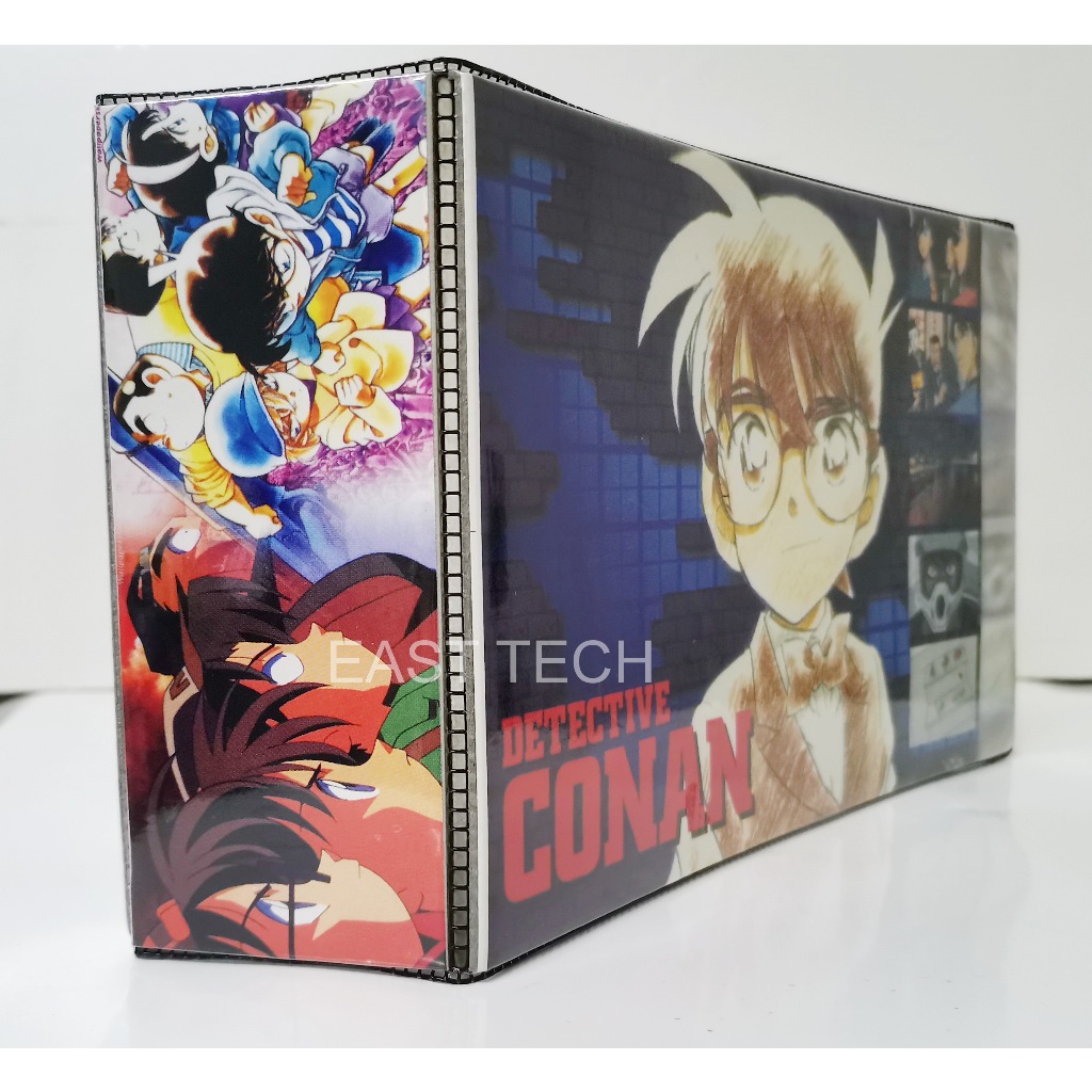 Detective Conan CD Sleeve Hard Cover SMALL PVC 2D Ring CD VCD File / CD ...