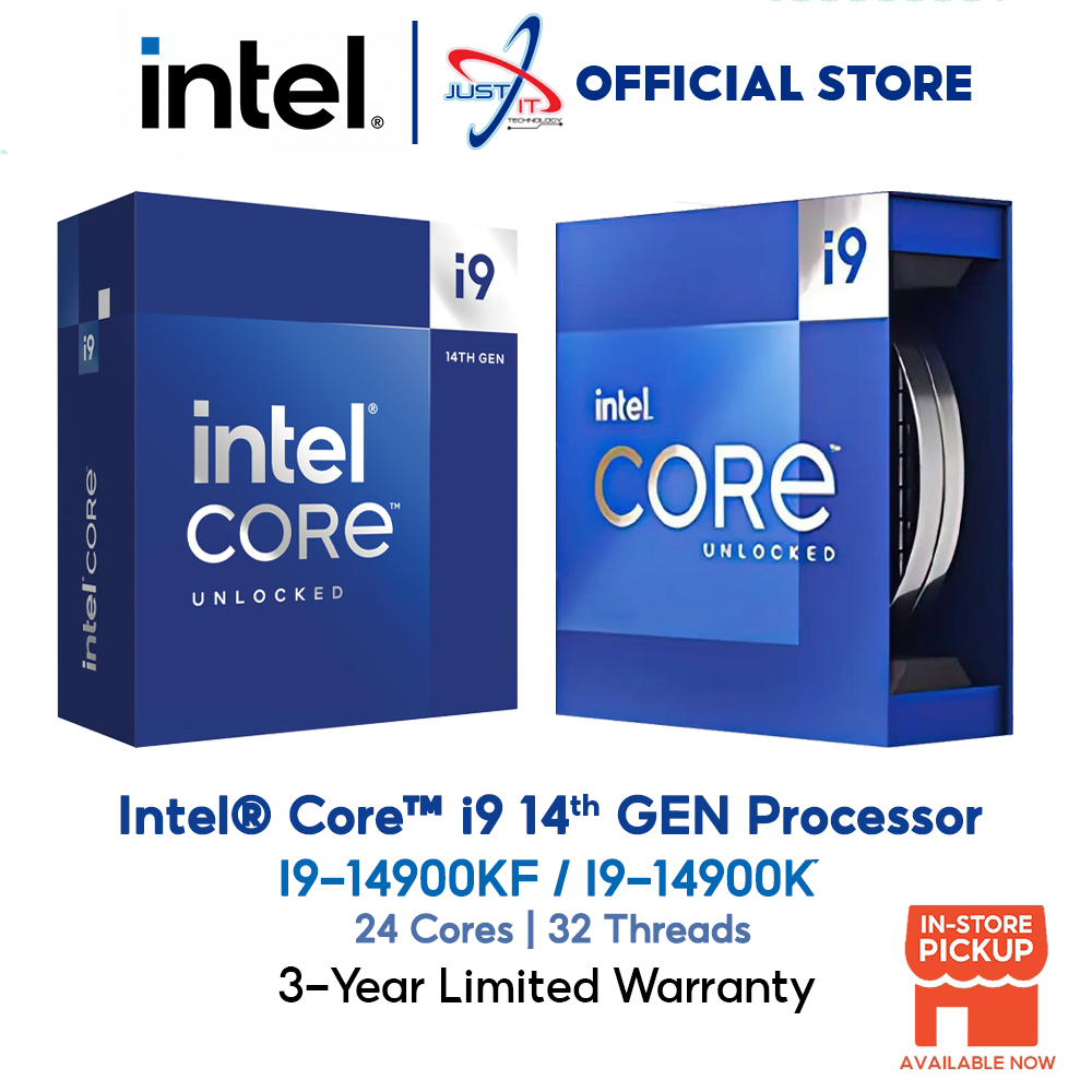 INTEL Core I9-14900KF / I9-14900K LGA1700 Processor ( 24 Cores / 32 ...