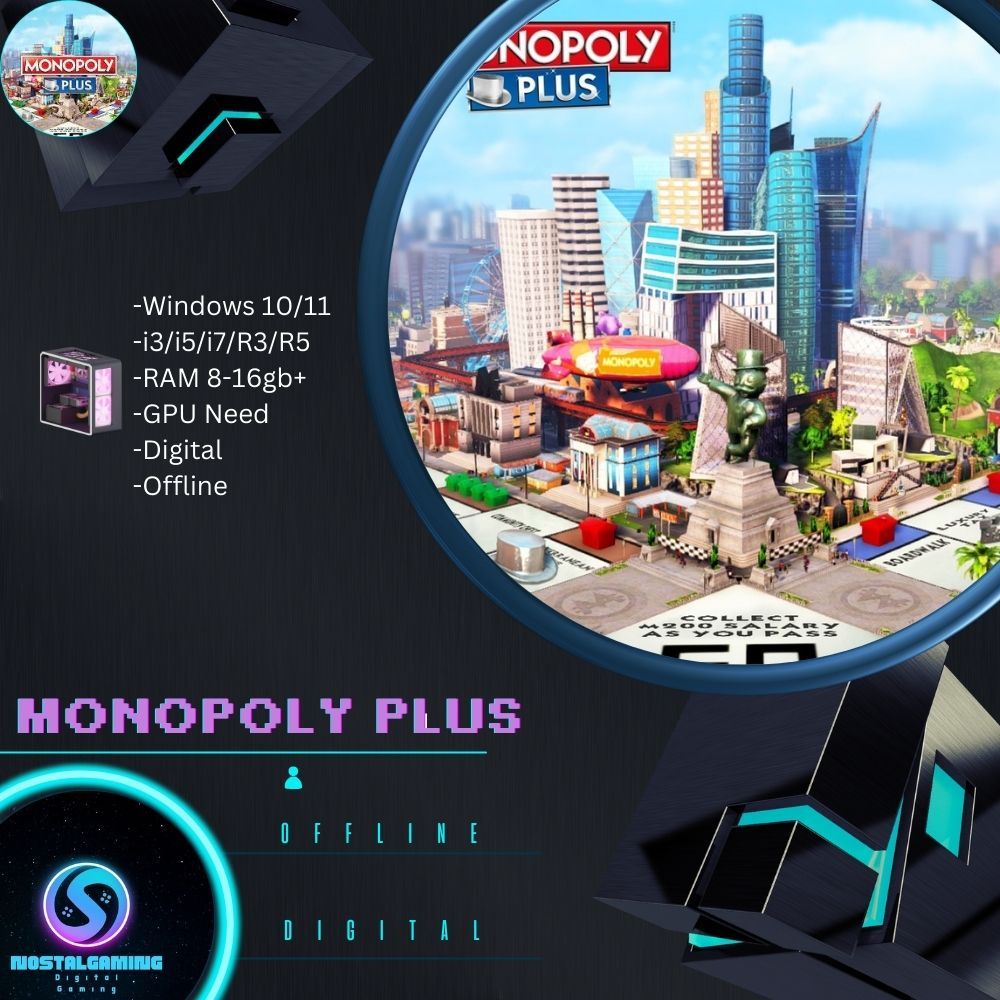 [Pc Game][Digital] Monopoly Plus | Shopee Malaysia