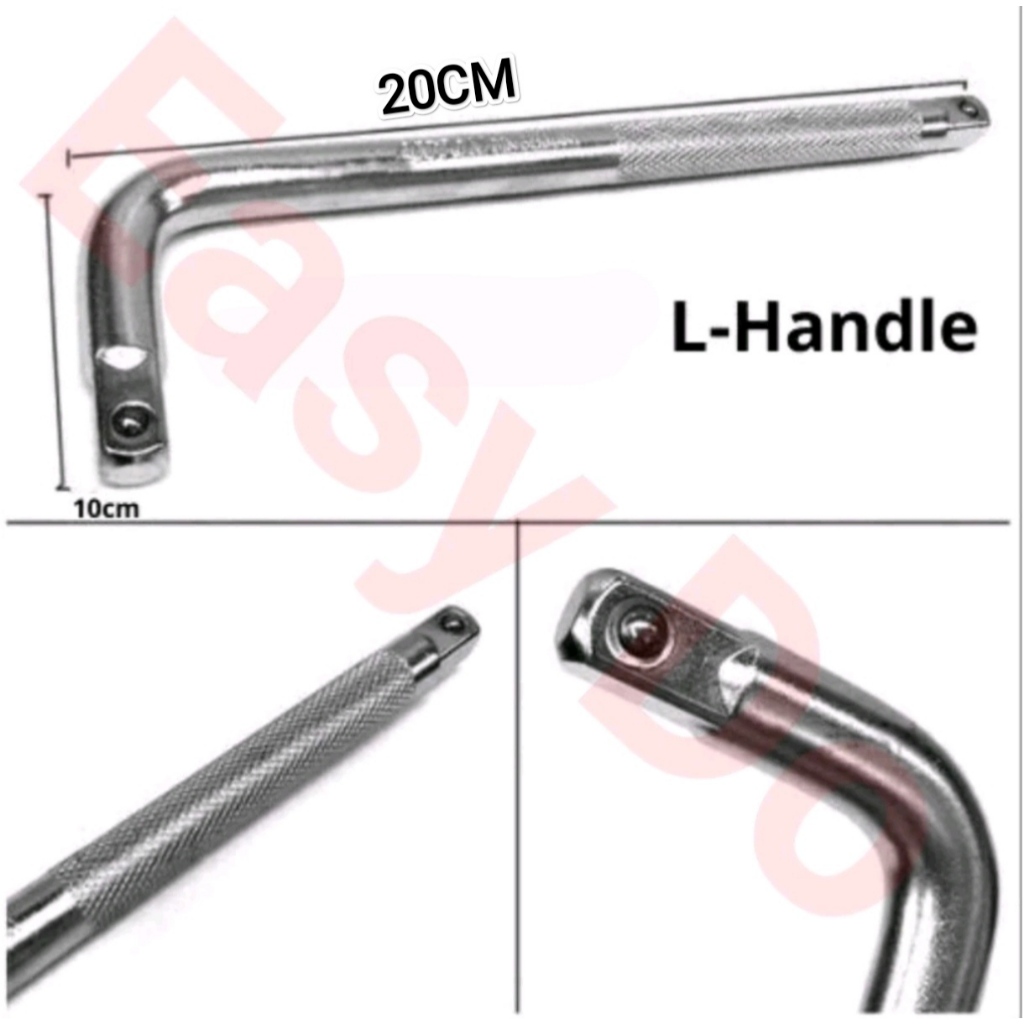 1/2 INCH X 8 INCH HEAVY DUTY L-HANDLE ( L SPANNER/BOX SOCKET HANDLE ...