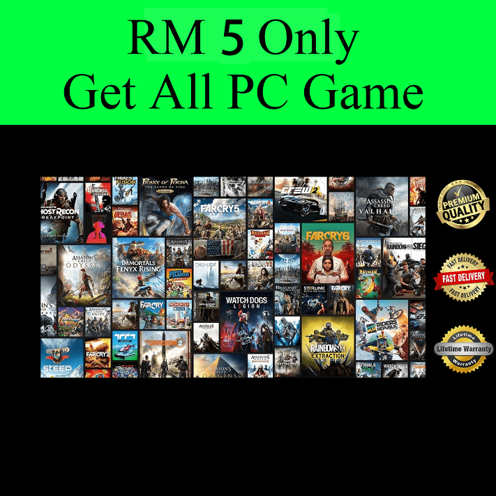 Get ALL PC Game ！！！(Lifetime) 👇 👇 👇Game List At Product Desciption box👇 ...