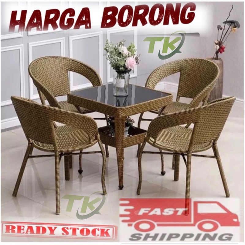 🔥SET MEJA SANTAI 2 KERUSI DAN 1 MEJA SESUAI | SET KERUSI MEJA SANTAI ...