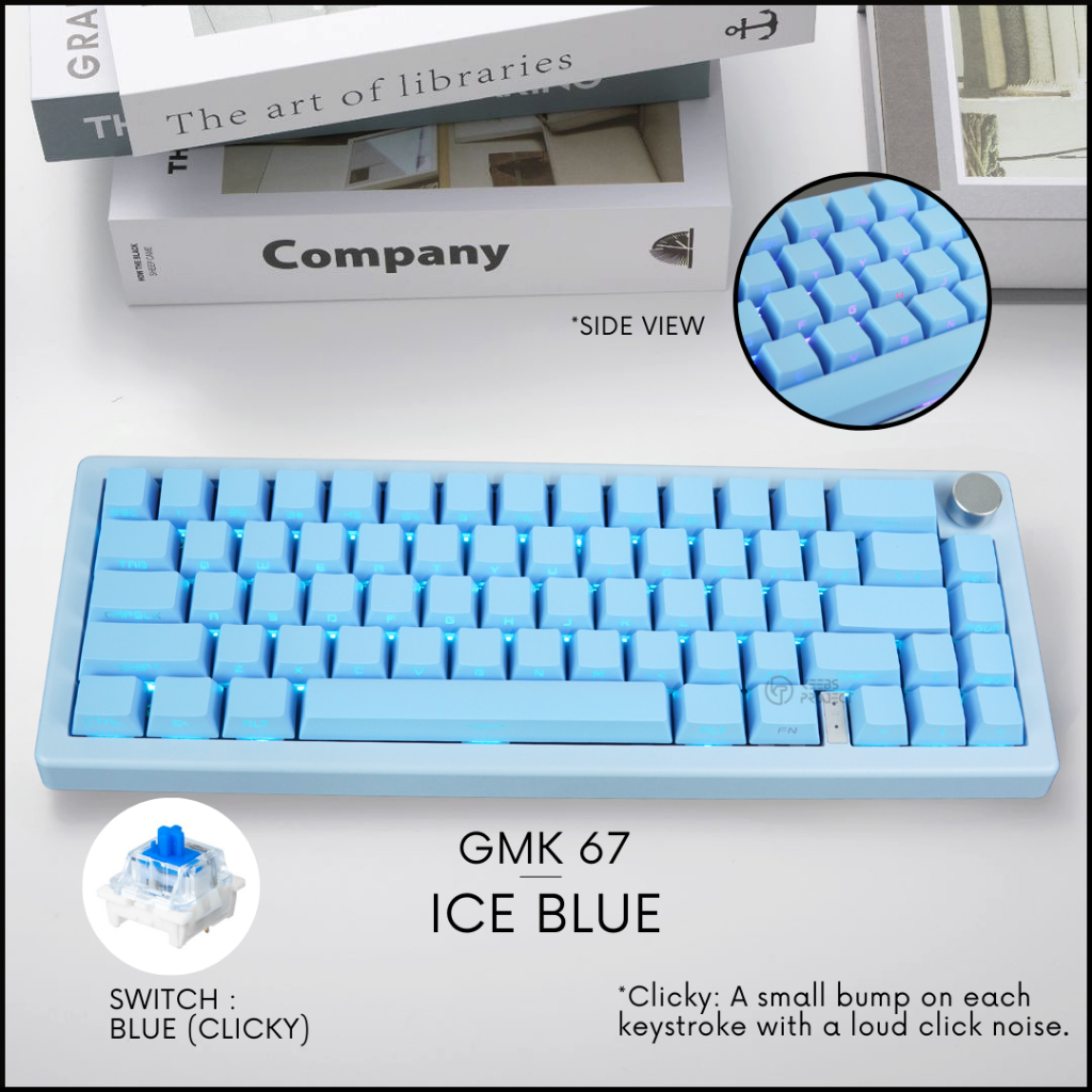 [Ready Stock] GMK67 Wireless Trimode Gasket Mounted Mechanical Keyboard ...