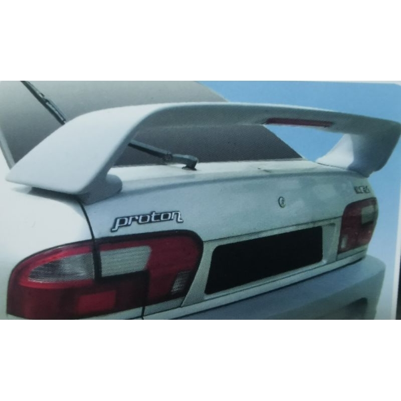 Proton Wira Aeroback Spoiler EVO-10 With LED (fiber) | Shopee Malaysia