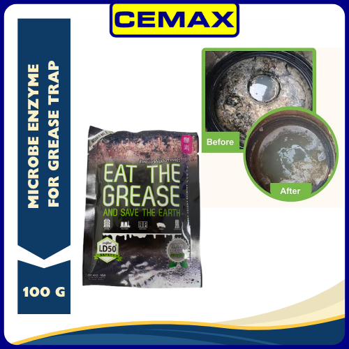 EatTheGrease Microbe Enzyme Grease Trap Biodegreaser | Eco-Friendly ...