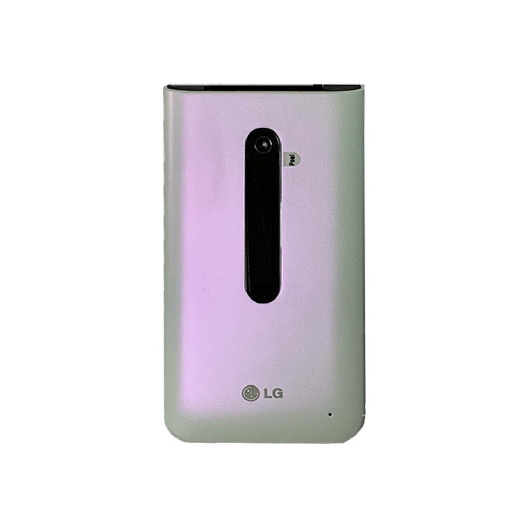 LG Y120 LG Folder 2 Flip Quad Band GSM 2G and Dual SIM Phone Screen Flip Phone Ultra Long ...