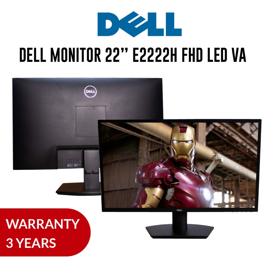 DELL MONITOR 22" E2222H FHD LED VA | Shopee Malaysia