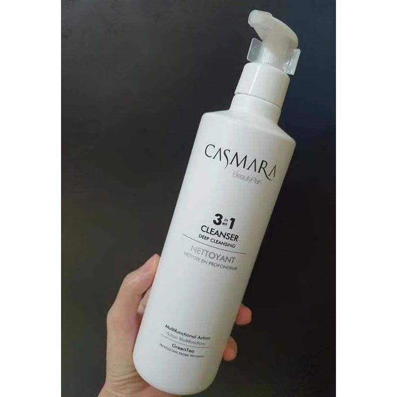 Casmara 3in1 Green Tea Deep Cleansing 500ml Exp10/2025 | Shopee Malaysia