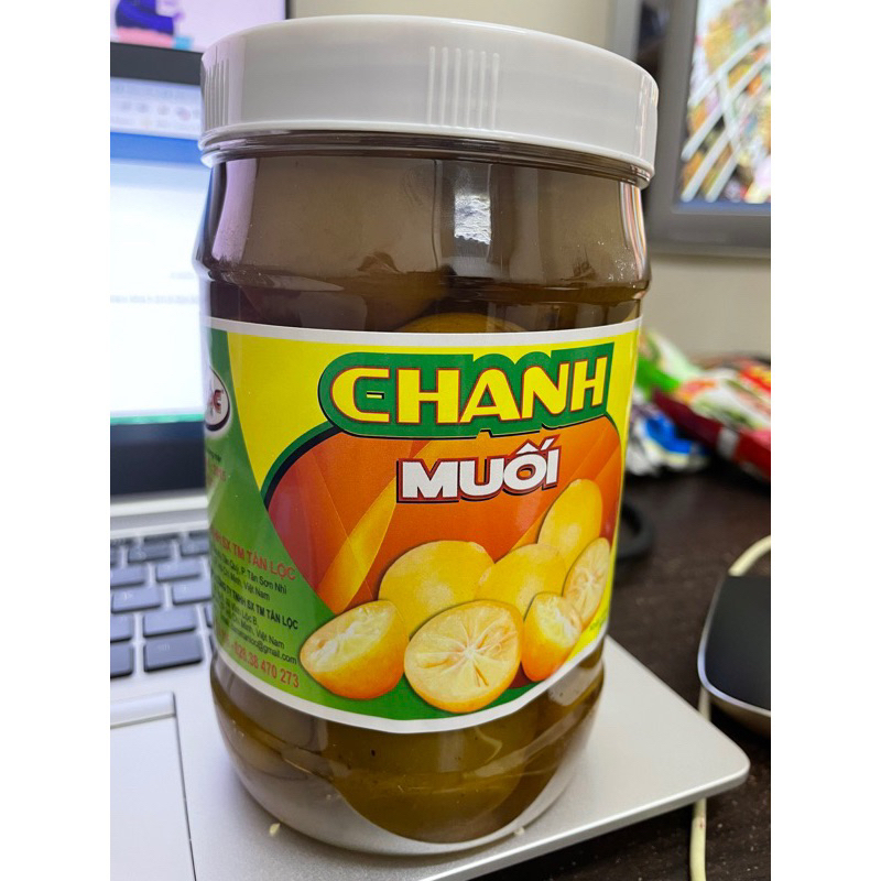Tan Loc Salted Lemon Fruit Jar/Pikled Lemon 900gr - Chanh Muối Tấn Lộc ...