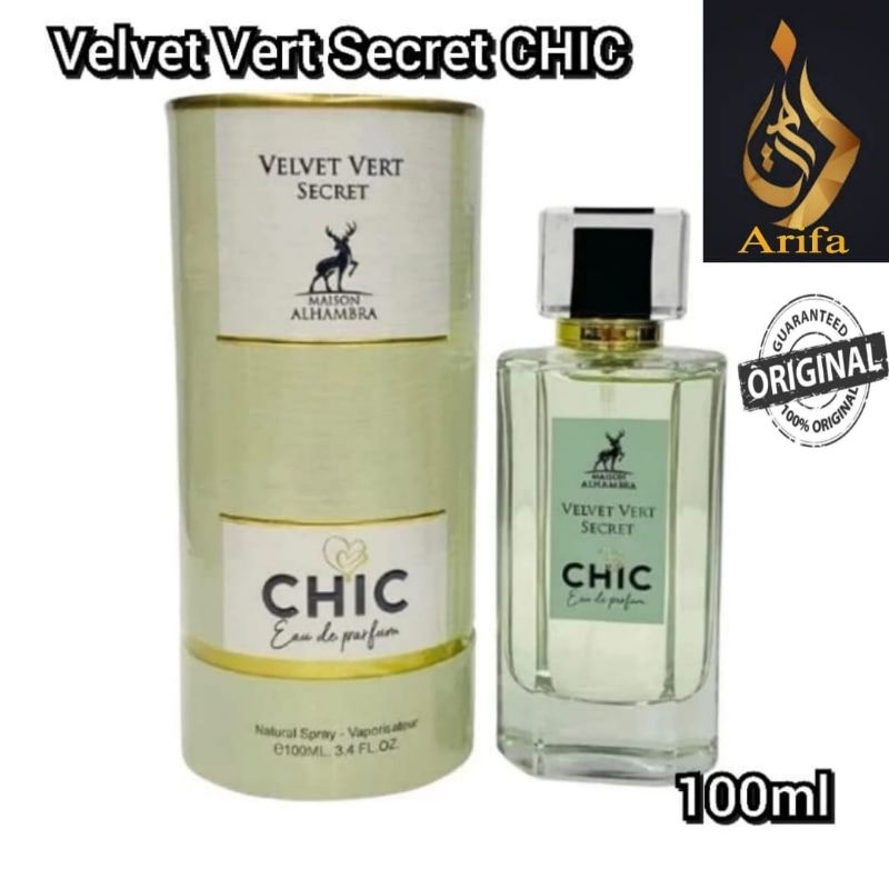 Eau de parfum Velvet Vert Secret 100ml - Maison Alhambra | Shopee Malaysia