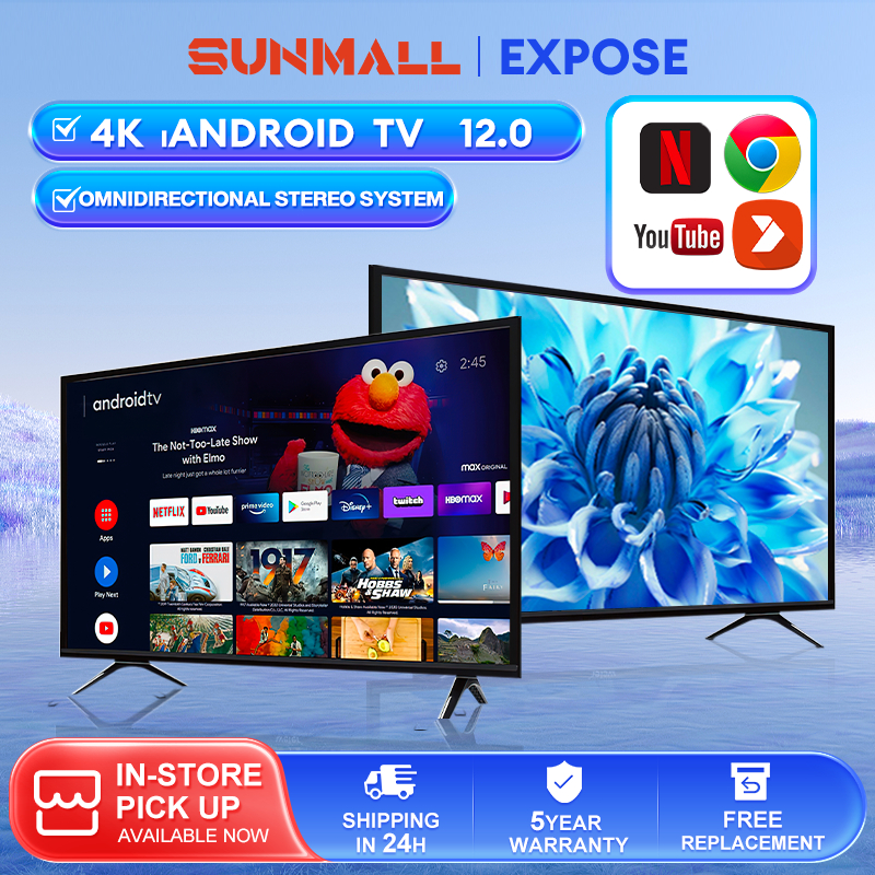 Smart TV 32 inch Android TV EXPOSE TV 50 inch LED TV (32"/43"/50 ...