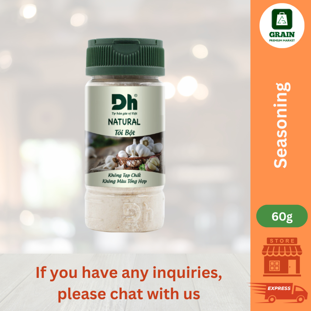 DH Foods Natural Garlic Powder 60g - Gia Vi DHFoods Toi Bot | Shopee ...