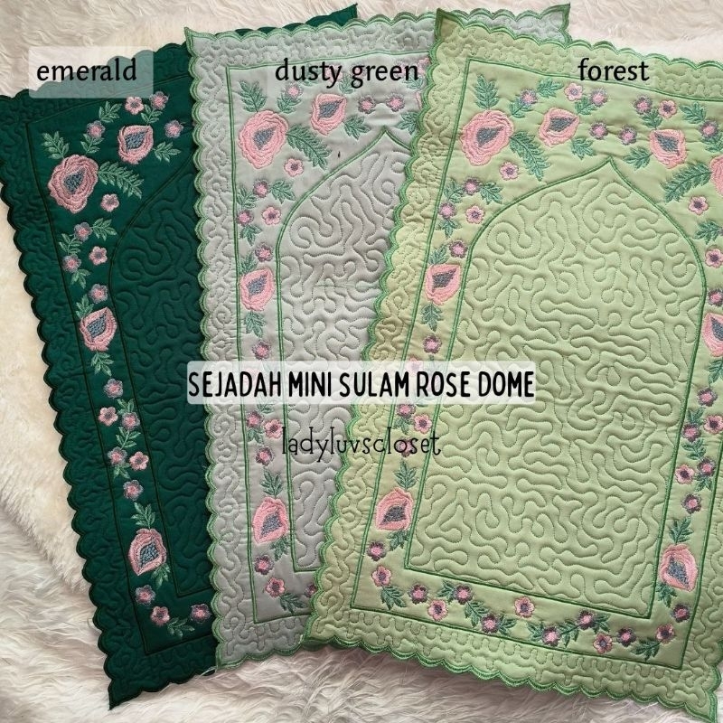 💫SEJADAH SULAM MINI💫 sejadah cotton berwarna ringan utk dibawa bersama ...
